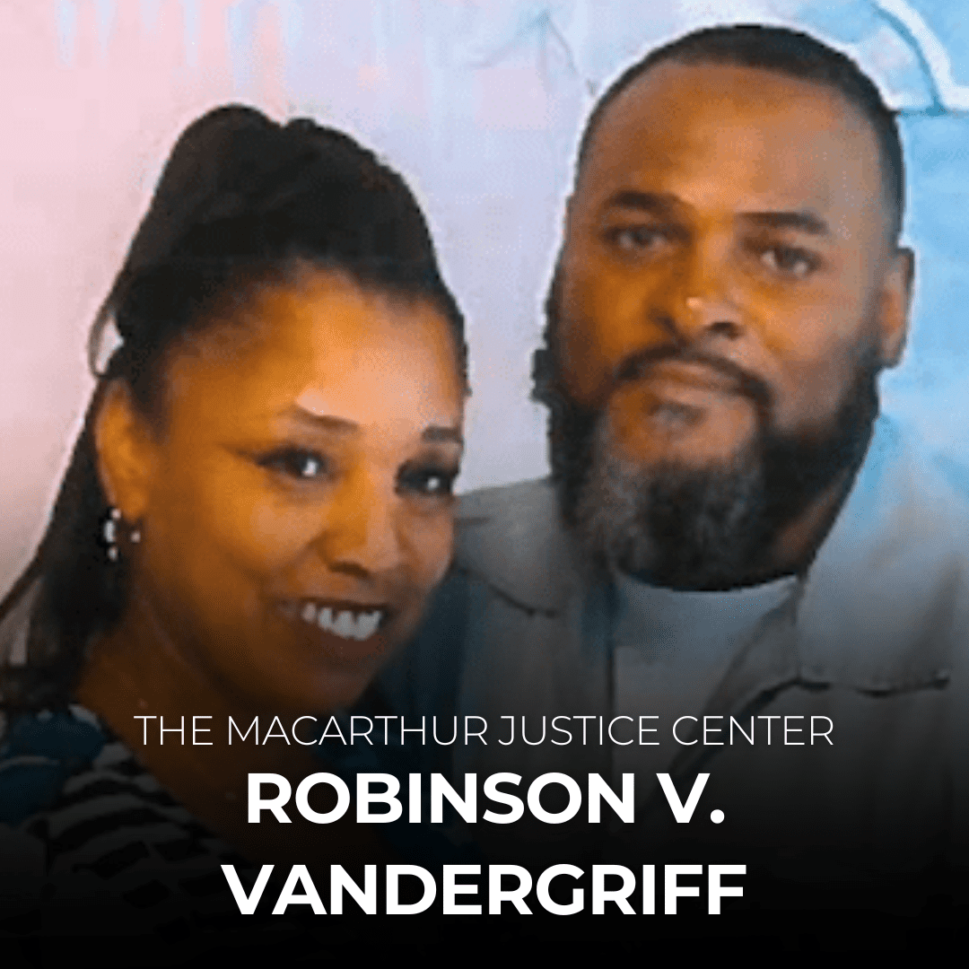 Robinson v. Vandergriff - MacArthur Justice
